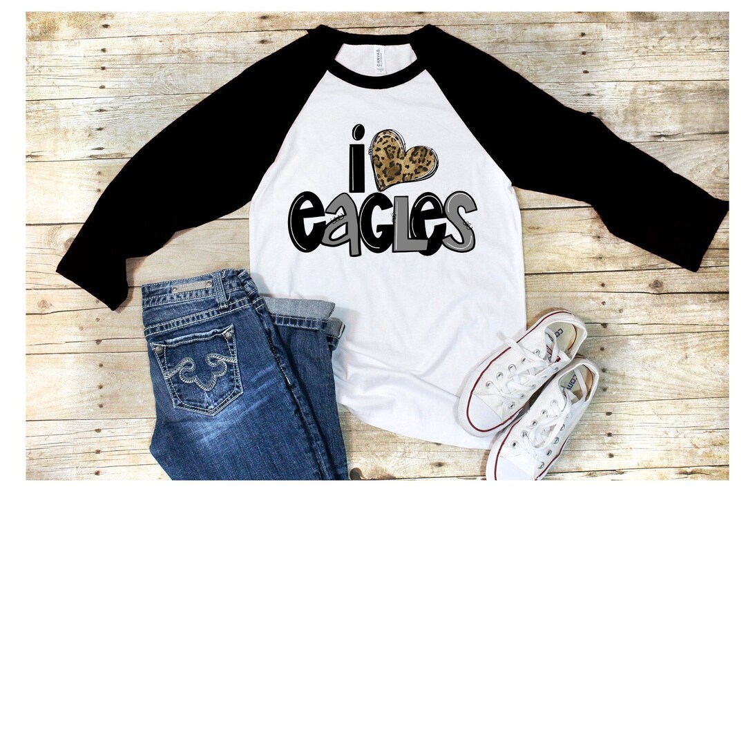 I Love Eagles/i Heart Eagles Png/sublimation, Digital Download, Print and Cut - Hand Drawn - Etsy