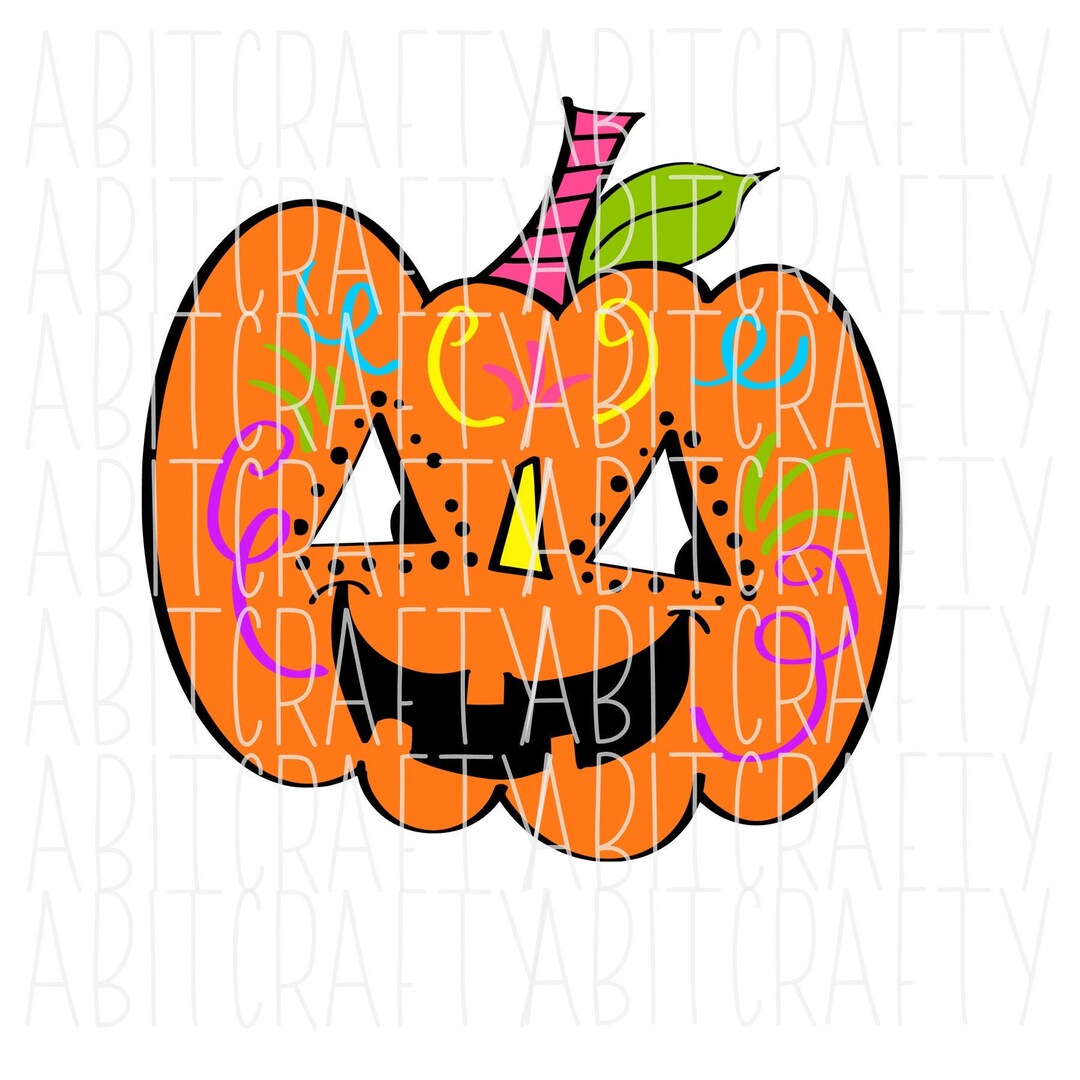 Halloween Pumpkin Svg, Png, Sublimation, Digital Download, Vector Art ...