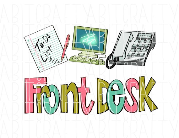 Front Desk Clip Art