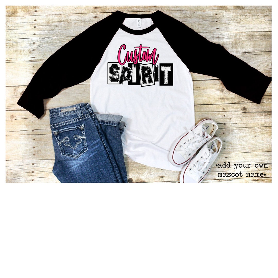 Custom Team Spirit Design Png/sublimation, Digital Download, Print and ...