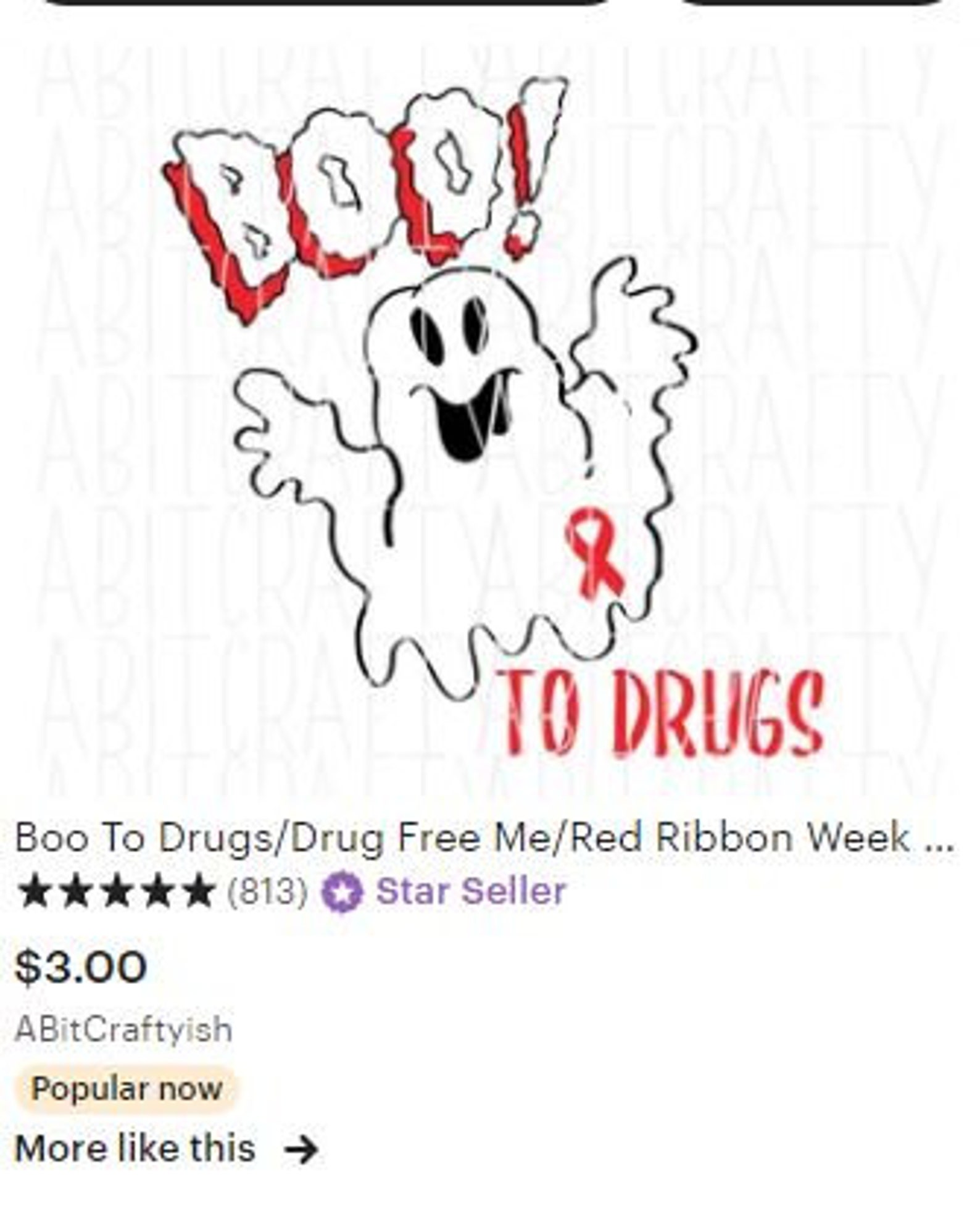 Boo to Drugs/drug Free Me/red Ribbon Week Svg Png Digital - Etsy