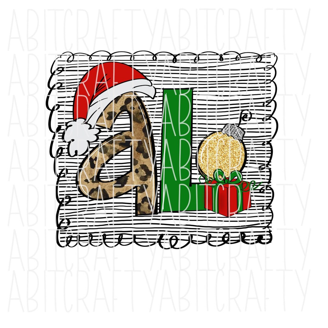 Alabama Christmas Png, Sublimation, Digital Download - Hand Drawn - Etsy