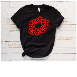 Red Leopard Lips SVG, PNG, Sublimation, Digital Download, Cricut ...