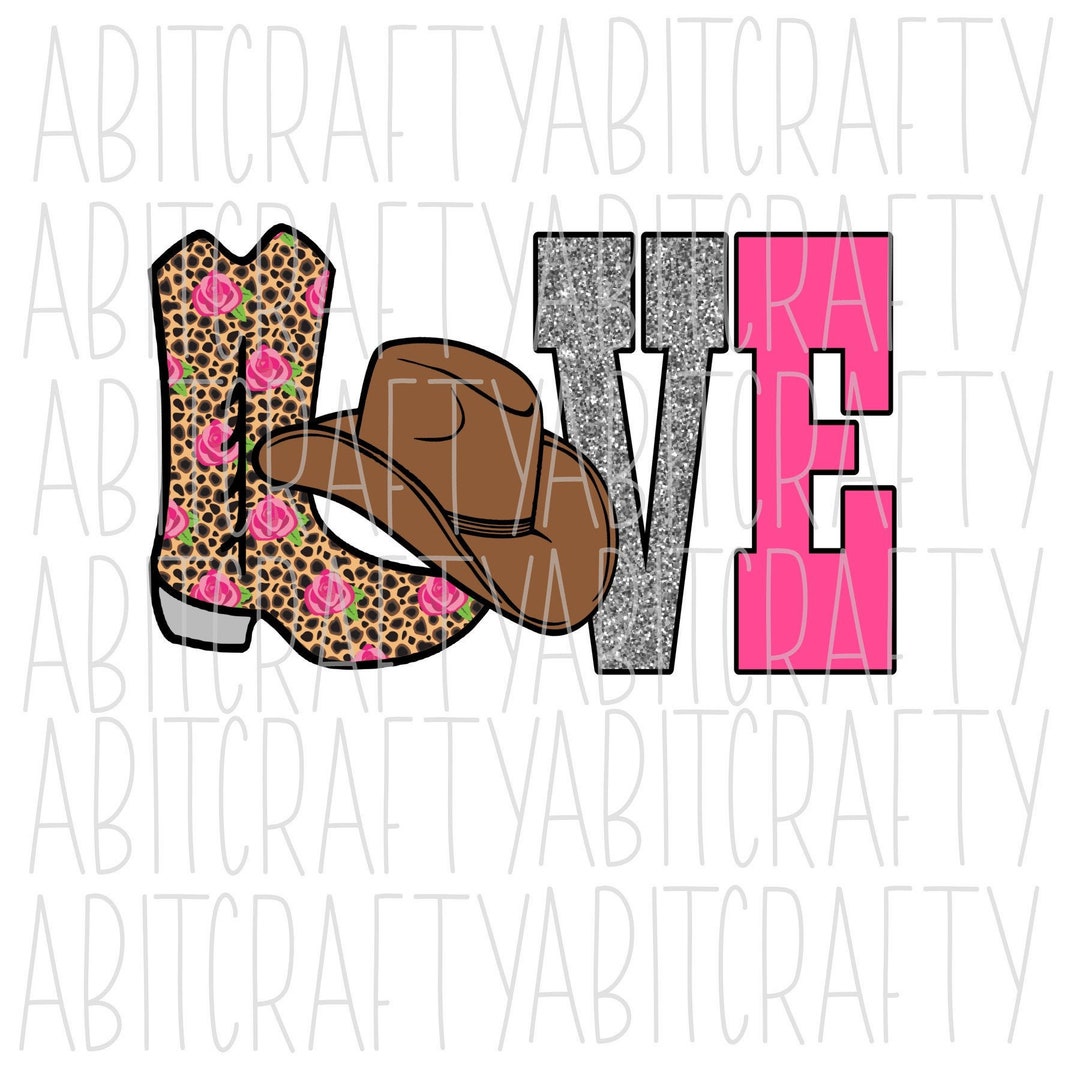 LOVE Rodeo SVG, PNG, Sublimation, Digital Download, Cricut, Silhouette ...