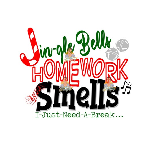 Jingle Bells/homework Svg Png Jpeg Sublimation Digital - Etsy