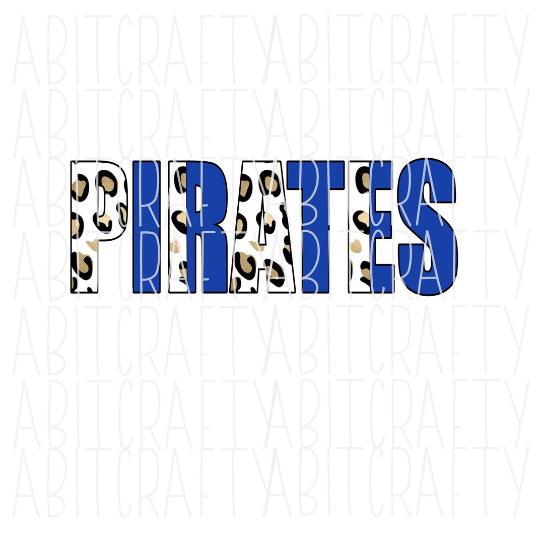 Leopard Pirates/mascot/back to School/team Spirit/team Pride Png ...