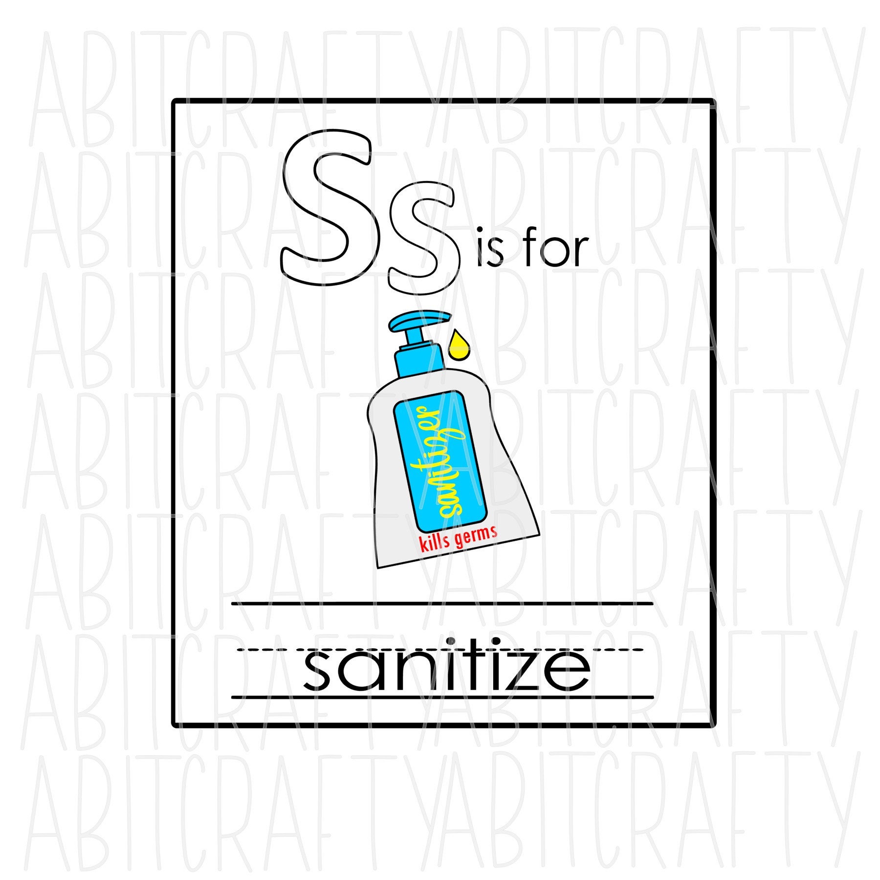 S is For... Svg/png/sublimation Digital Download, Cricut, Silhouette - Etsy