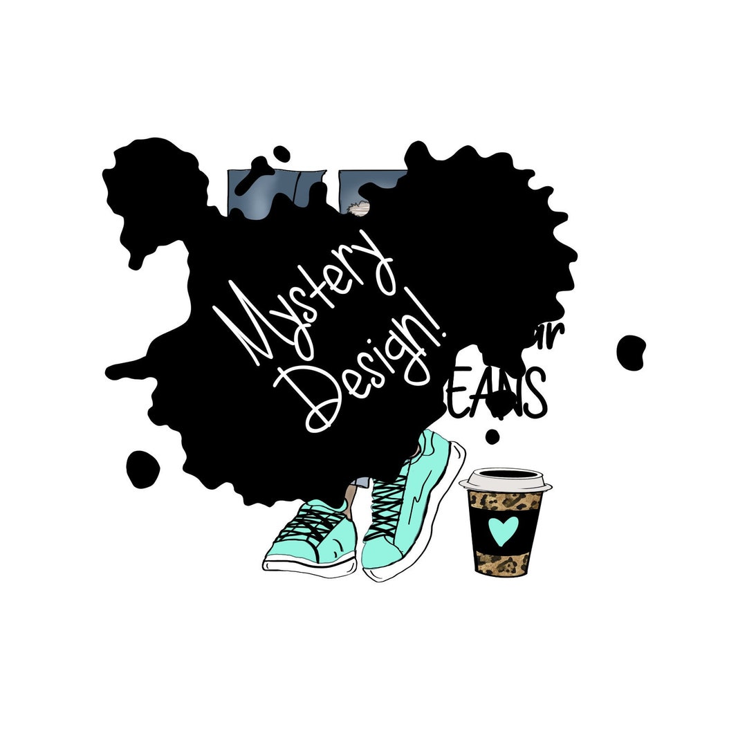 Friday/jean Day/teacher/coffee Mystery Design Png, Sublimation, Digital ...
