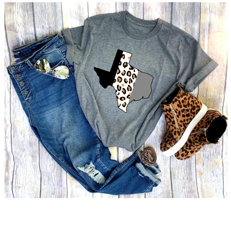 Leopard Texas Png Svg Sublimation Digital Download Vector - Etsy