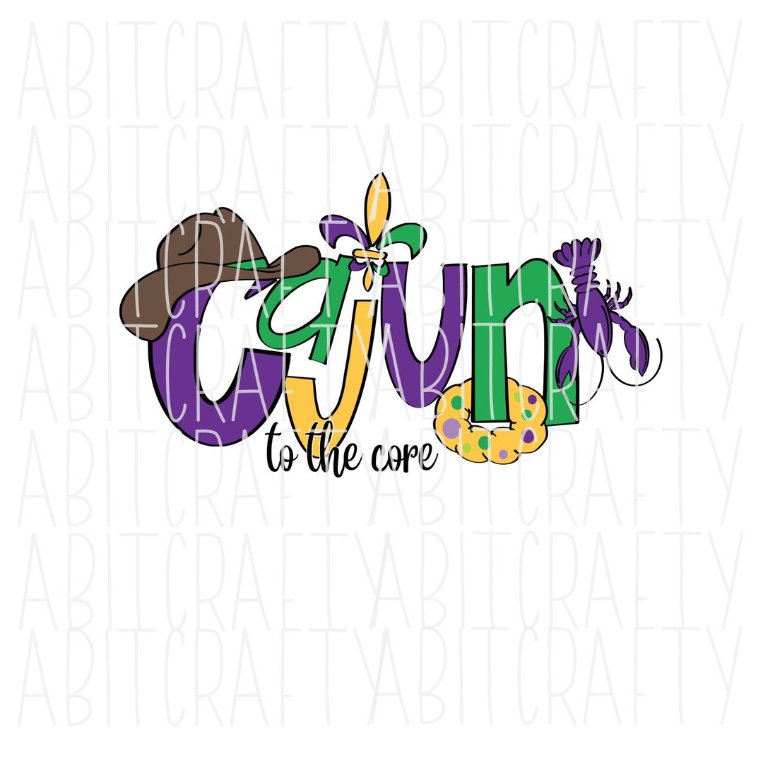 Cajun/crawfish/cowgirl/mardi Gras SVG, PNG, Sublimation, Digital ...