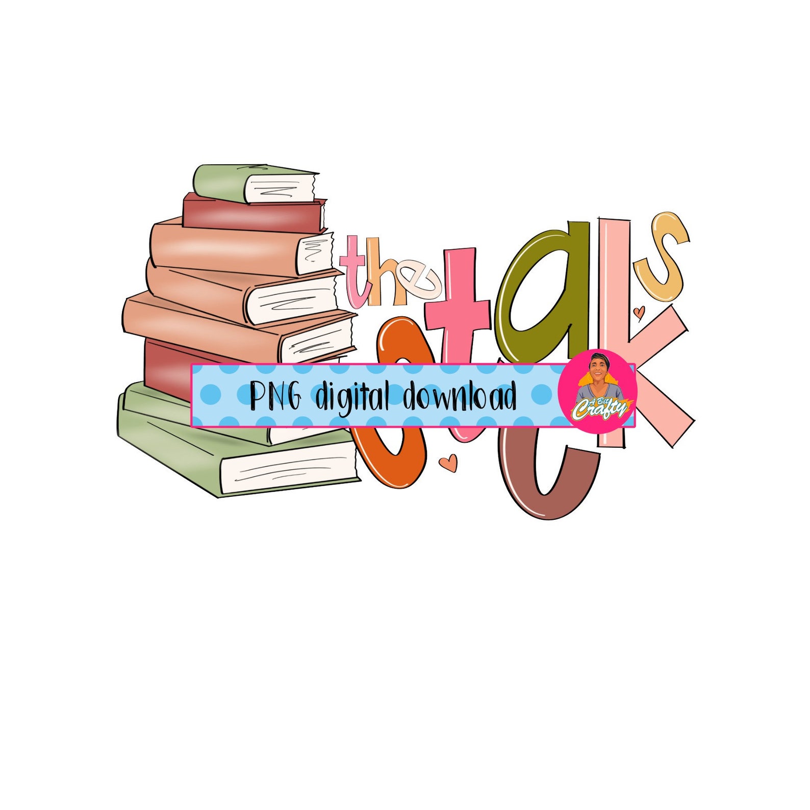 Librarian/stacks/books/read/teacher/back to School PNG DTG - Etsy