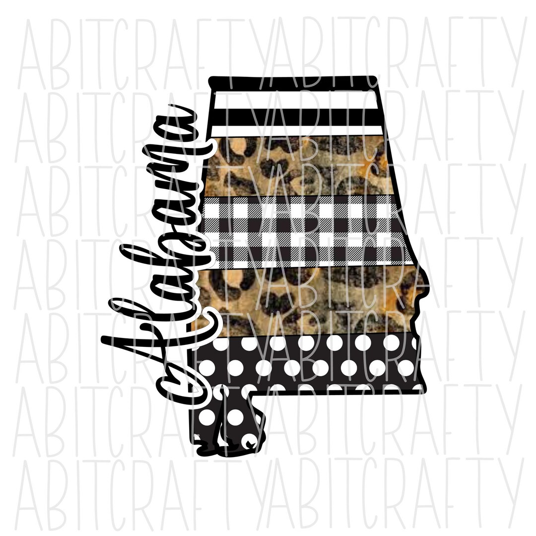 Alabama Mixed Pattern Png, Sublimation, Digital Download - Etsy