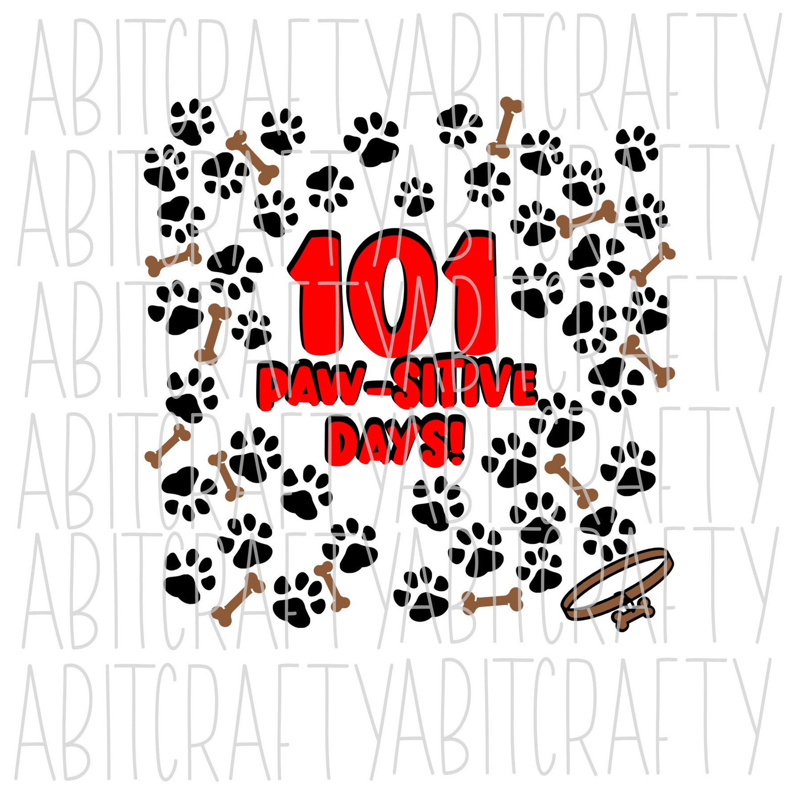 101 Days of School/ 101 Days of School SVG, PNG, Sublimation, Digital ...