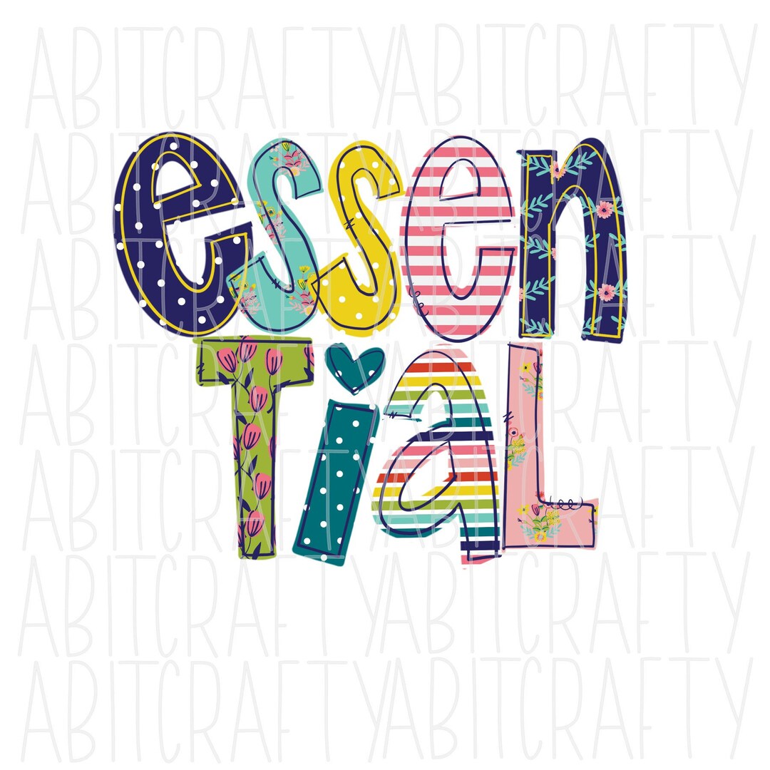 Essential Png, Sublimation, Digital Download - Etsy