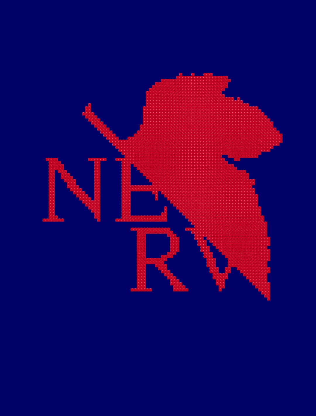 Nerv Evangelion Pattern - Etsy