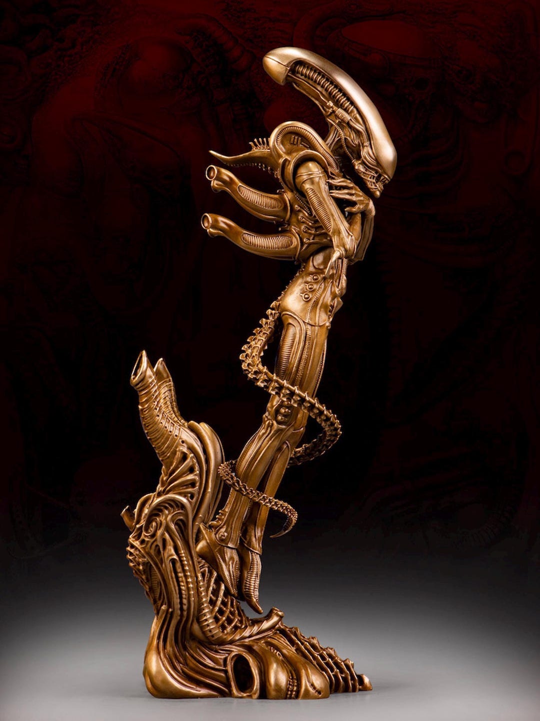 Alien IV - Alien Warrior Bronze Statue - Etsy