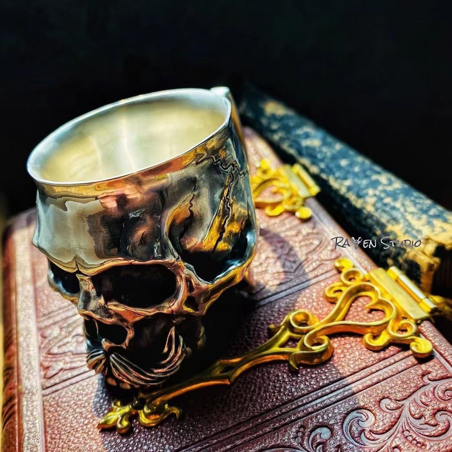 Holy Grail of Life Handmade Silver Wine Cup Lindsay Engraving You Want ...