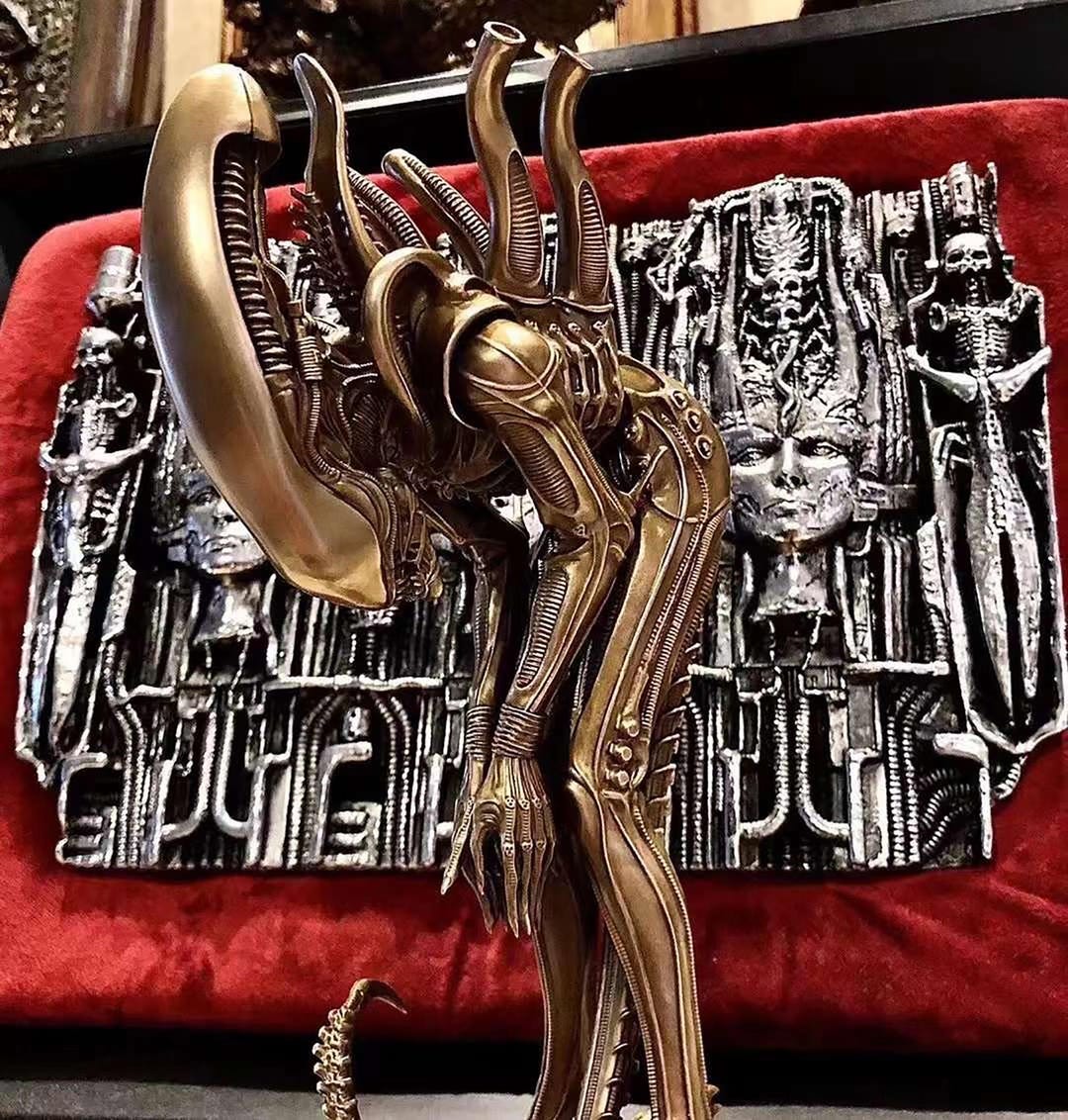 Alien III - Alien Warrior Bronze Statue/ - Etsy