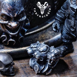 Cerberus Ring - Cerberus Lord of Underworld - Netherworld Guard Dog ...