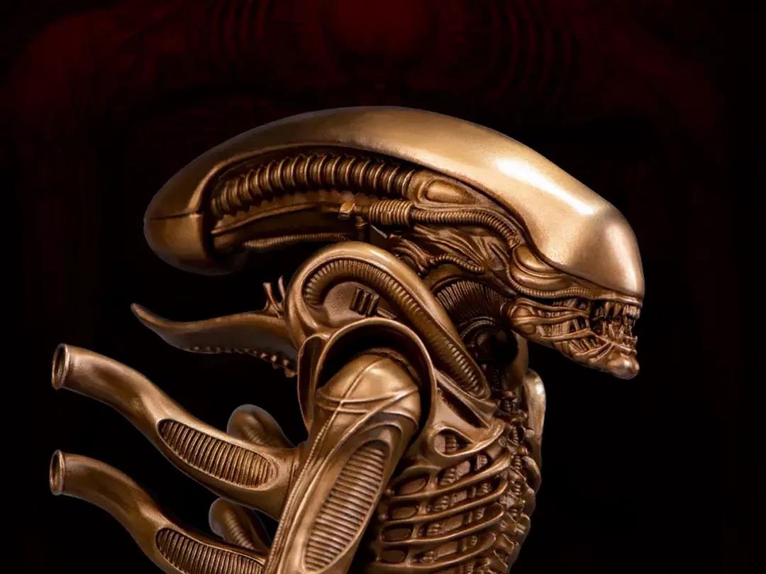 Alien III - Alien Warrior Bronze Statue+ - Etsy