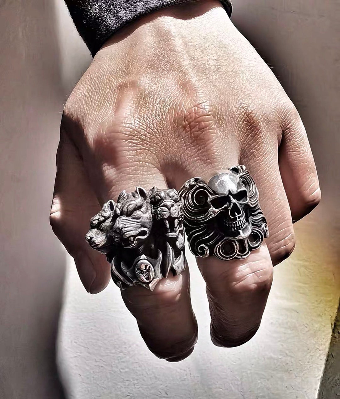 Cerberus Ring - Cerberus Lord of Underworld - Netherworld Guard Dog ...