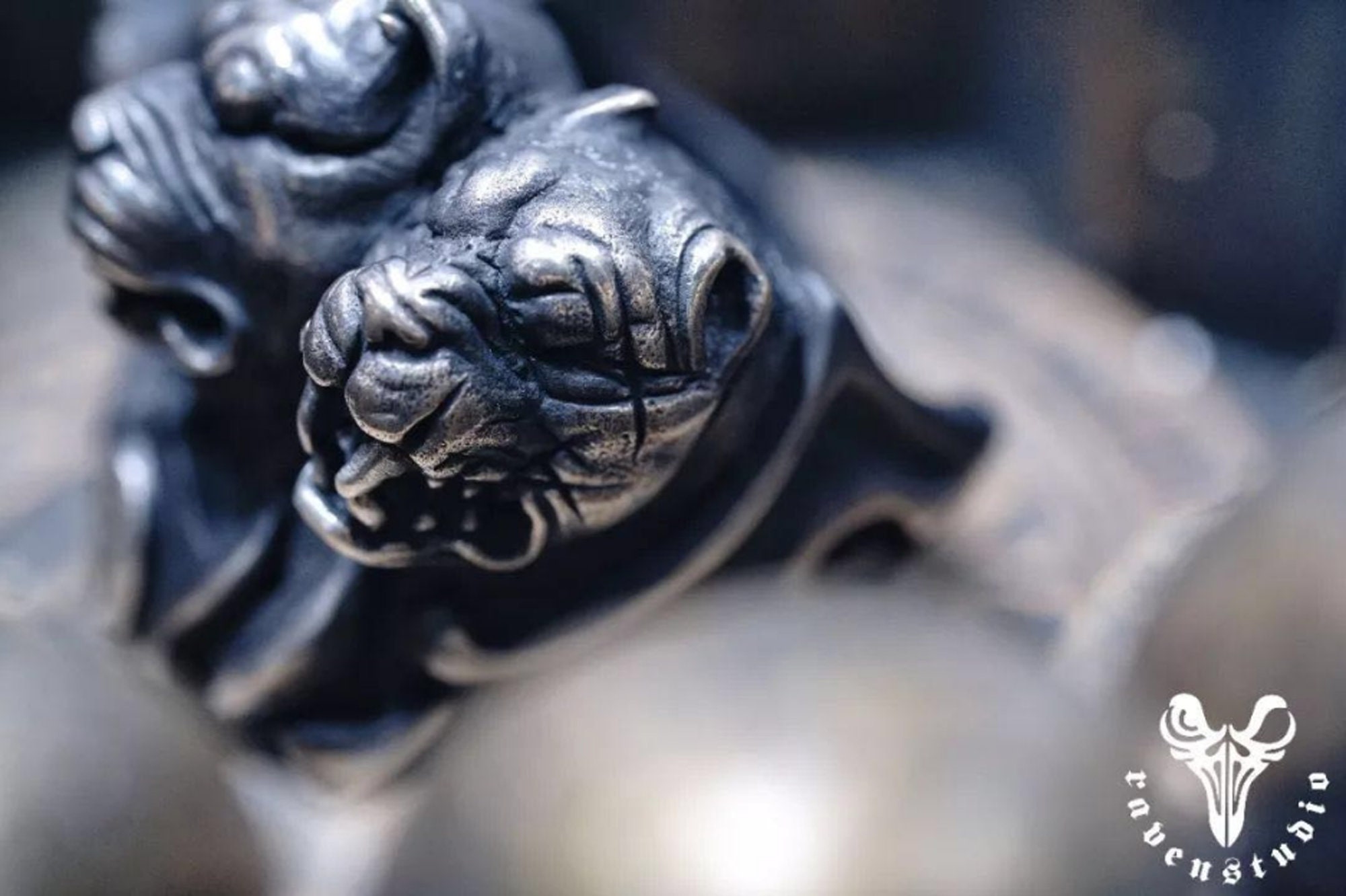 Cerberus Ring - Cerberus Lord of Underworld - Netherworld Guard Dog ...