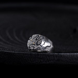 Limited Edition LOONG Tail Ring/ Snake Fossils Tail Ring/ Luxury Tail ...