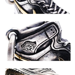 AJ1 - Silver AJ - AJ Pendant - Silver Shoe Pendant - Silver Sneaker ...