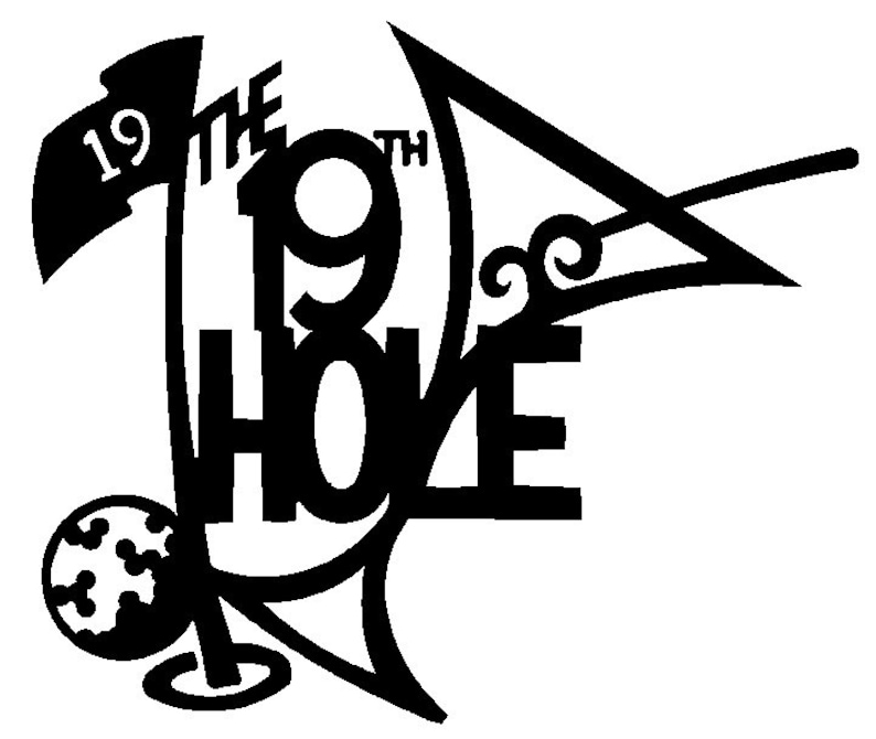 19th Hole Golf Image DXF File for Laser, Plasma, or Router - Etsy