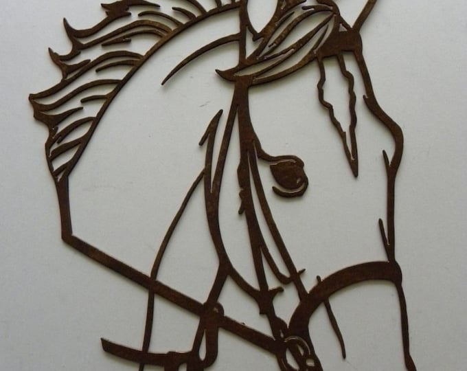 Horse Head DXF File for Your CNC Laser Plasma Cutter or - Etsy