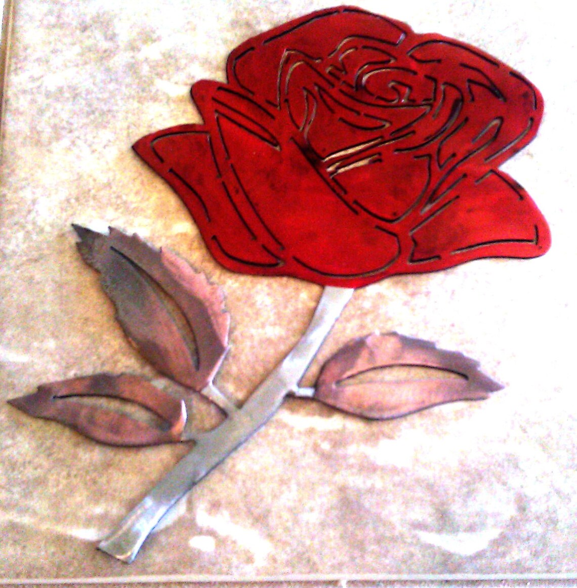 Rose DXF File for Your CNC Plasma, Laser, or Router - Etsy