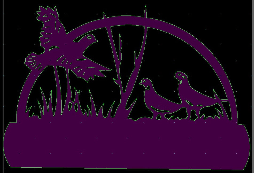 Quail Farm DXF File for CNC Laser, Plasma, Router, Waterjet - Etsy