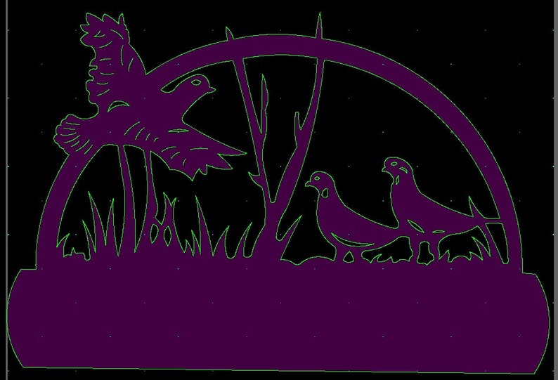 Quail Farm DXF File for CNC Laser, Plasma, Router, Waterjet - Etsy