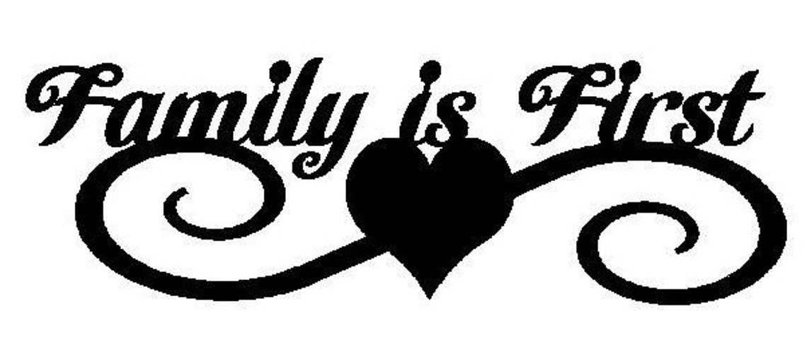 Family is First DXF File for Your CNC Plasma, Laser, or Router - Etsy