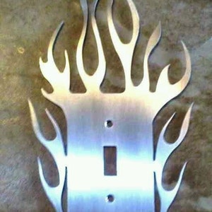 Flame Light Switch Cover DXF File for Your CNC Plasma, Laser, Router ...