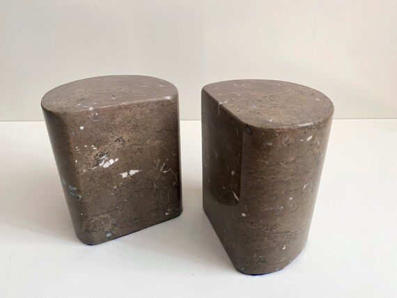 Vintage Oil Field Stone Core Sample Bookends Paleozoic Era - Etsy