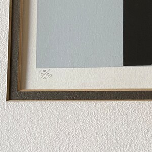 Vintage Abstract Geometric Screenprint 80s Op Art Serigraph Signed - Etsy