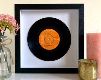 45 Record Frame - Etsy
