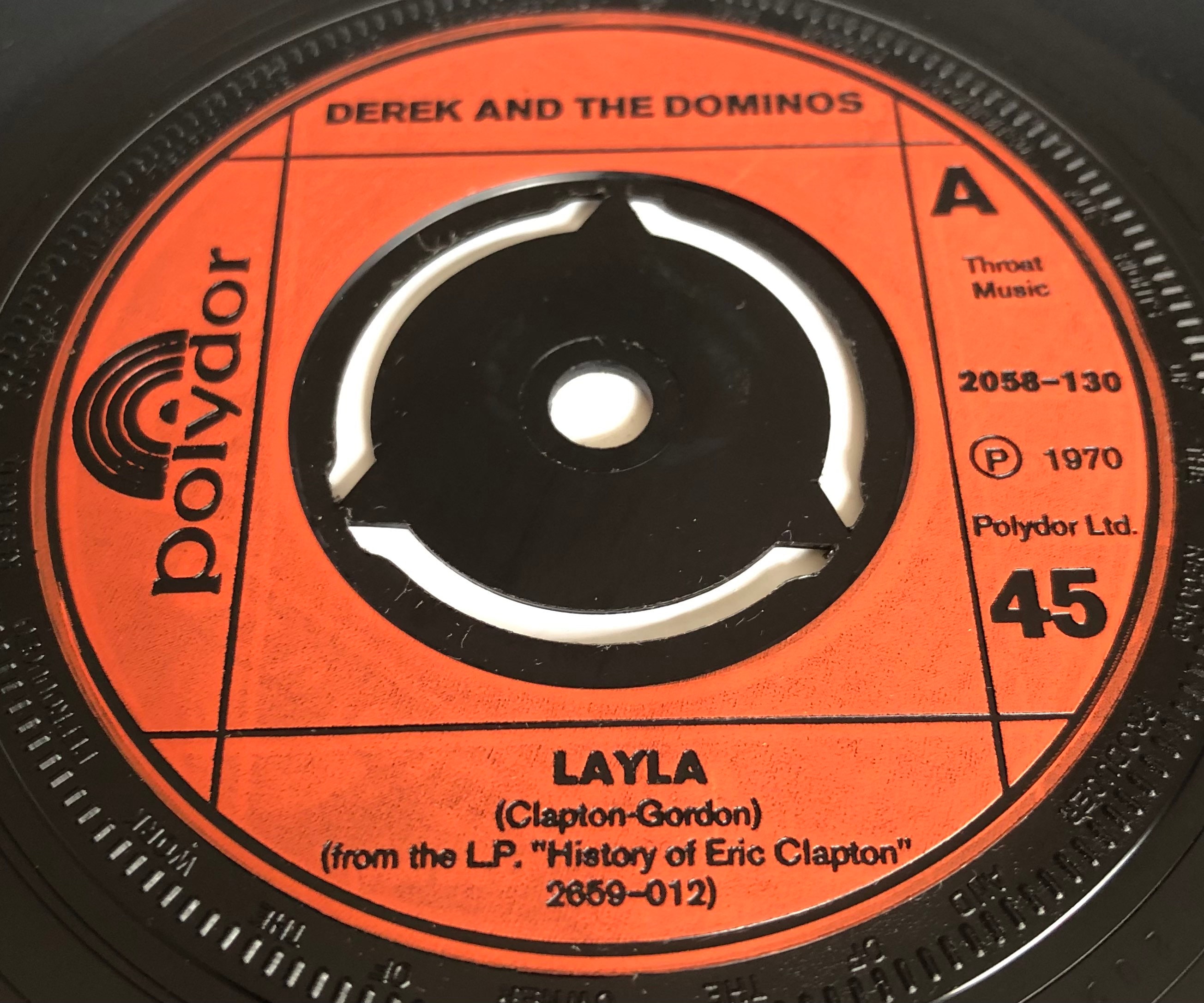 Derek and the Dominos Layla framed record album vinyl LP art ...