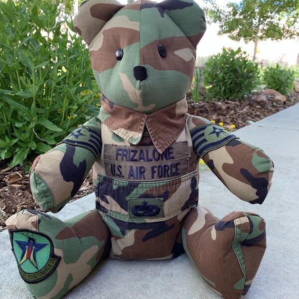 Military Teddy Bear Pattern - Etsy