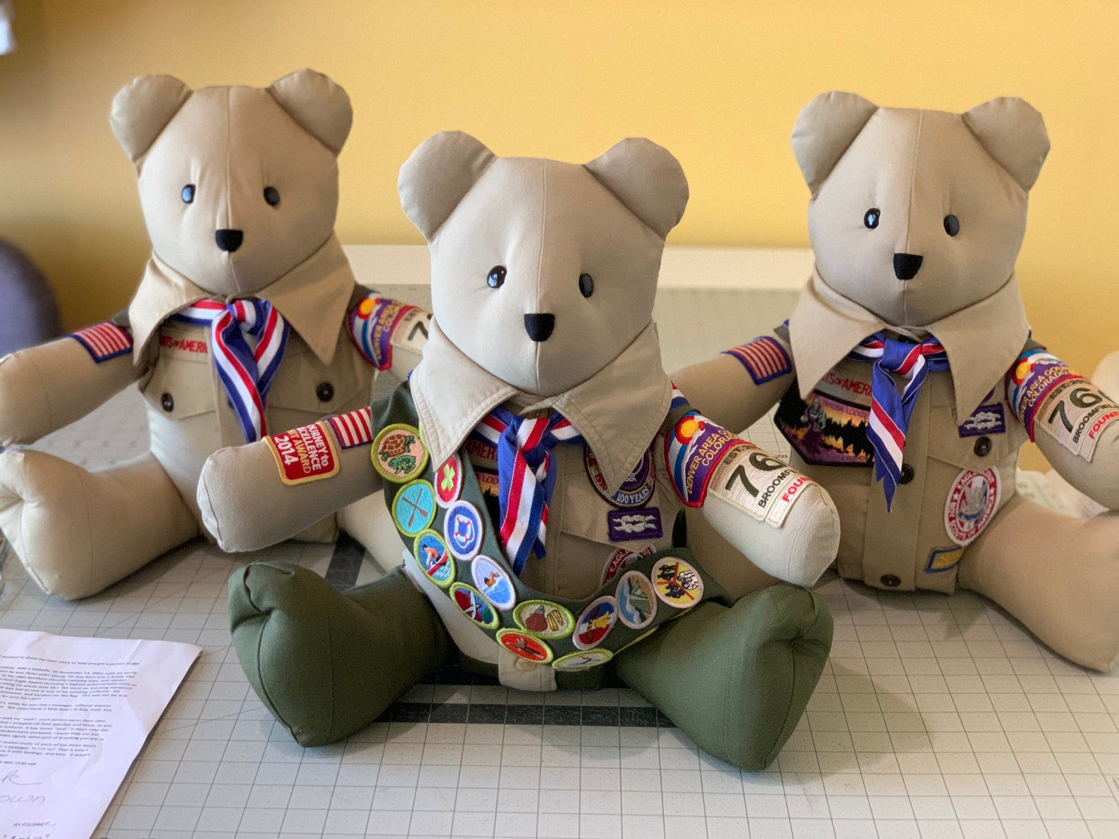 Memory Bears Keepsake Teddy Bears Custom Made From Your Loved - Etsy