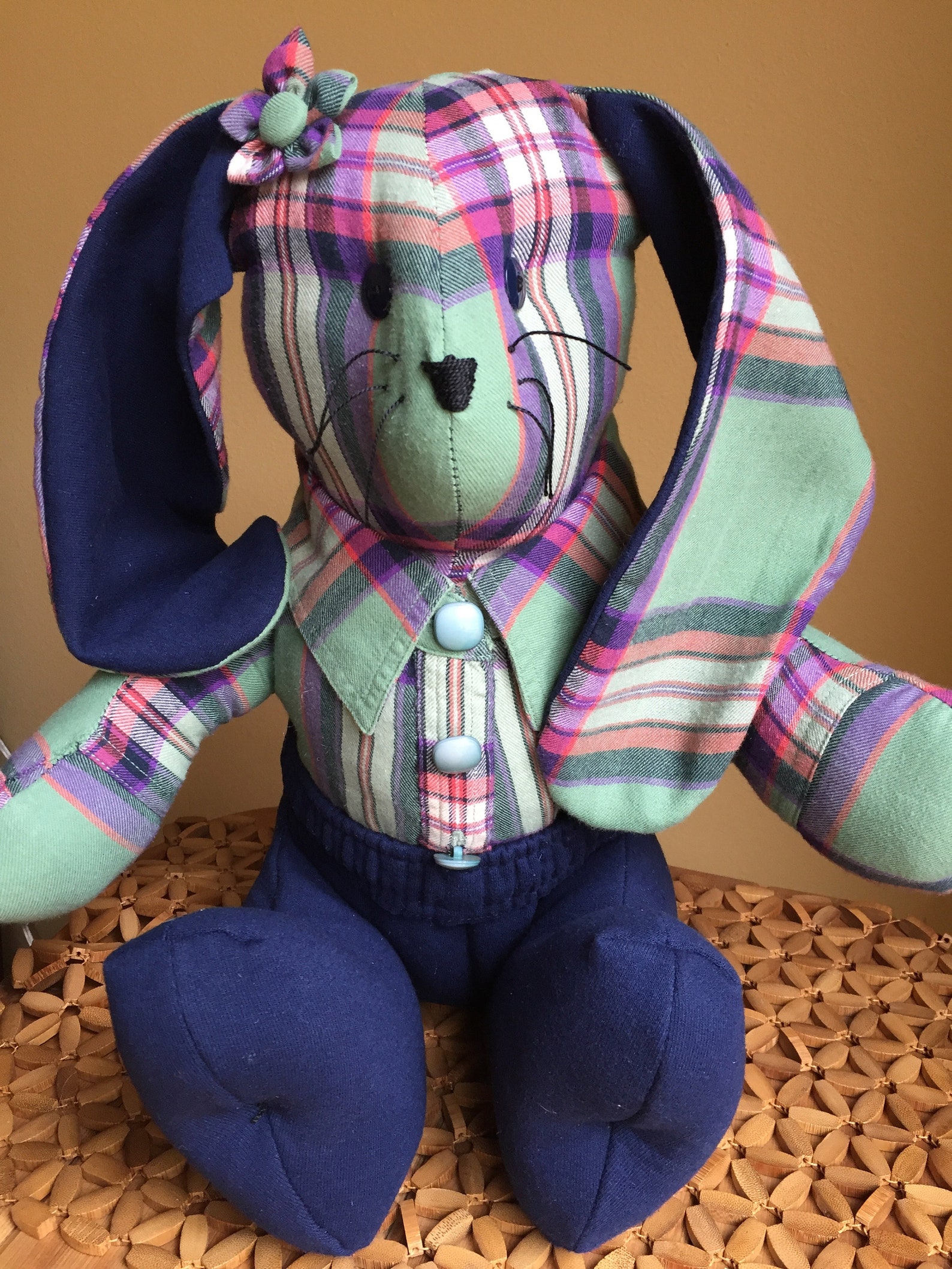 Memory Bears or Bunny Keepsake Animals Made From Your - Etsy