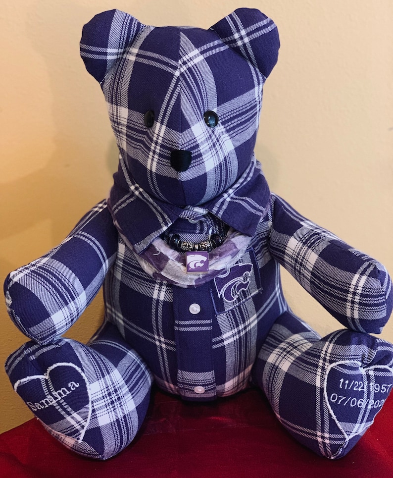 Memory Bears or Bunny Keepsake Animals Made From Your - Etsy