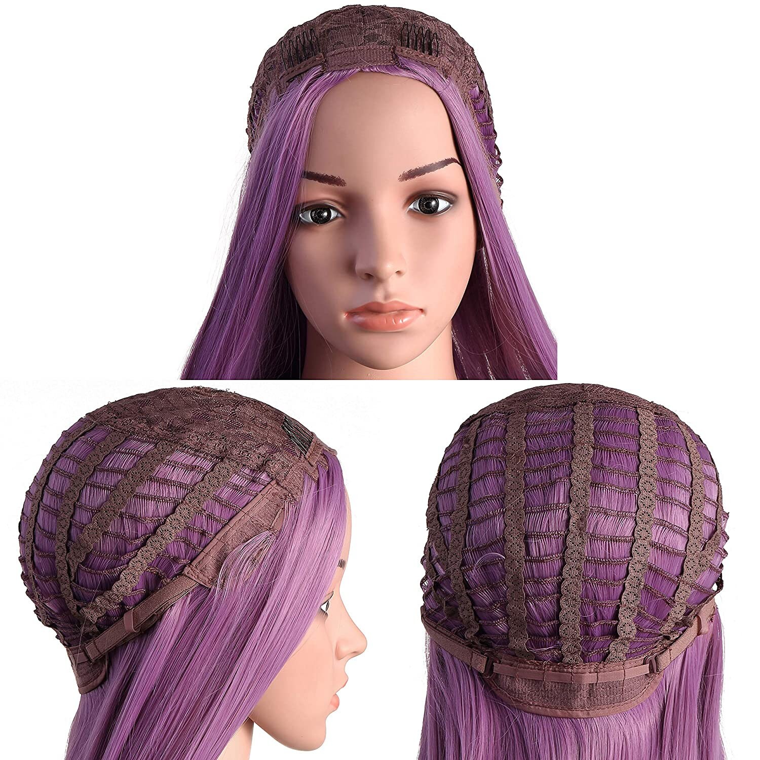 31 Inches Long Straight Synthetic Hair Women Full Head Cosplay - Etsy