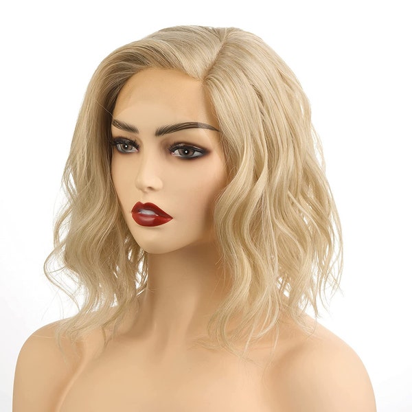 Short Blonde Wig - Etsy