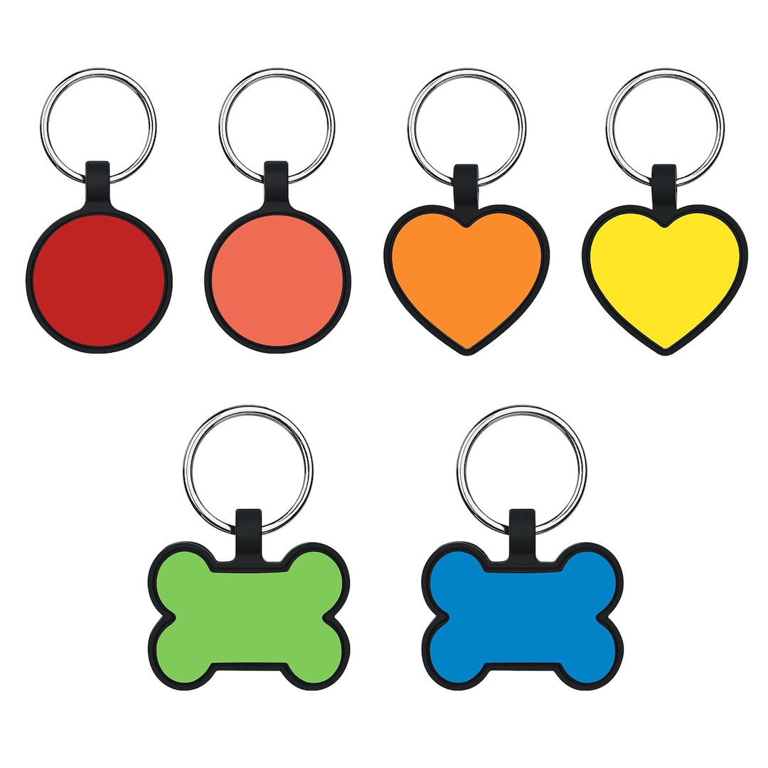 Custom Silent Dog Tag-silicone Dog Tag, Personalized Dog Tag, Silicone ...