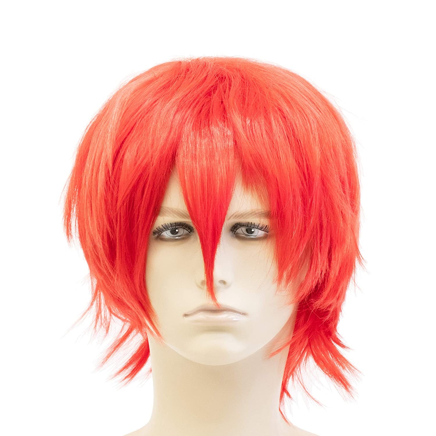 Red Hair Wig For Men