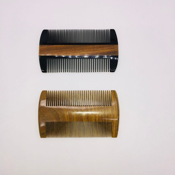 Double Hair Comb - Etsy