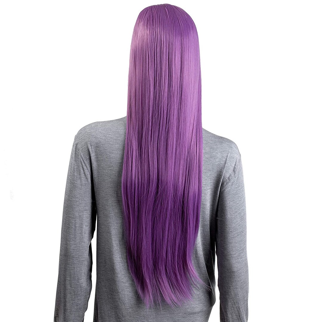 31 Inches Long Straight Synthetic Hair Women Full Head Cosplay - Etsy