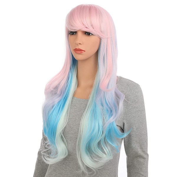 Light Blue Wig - Etsy